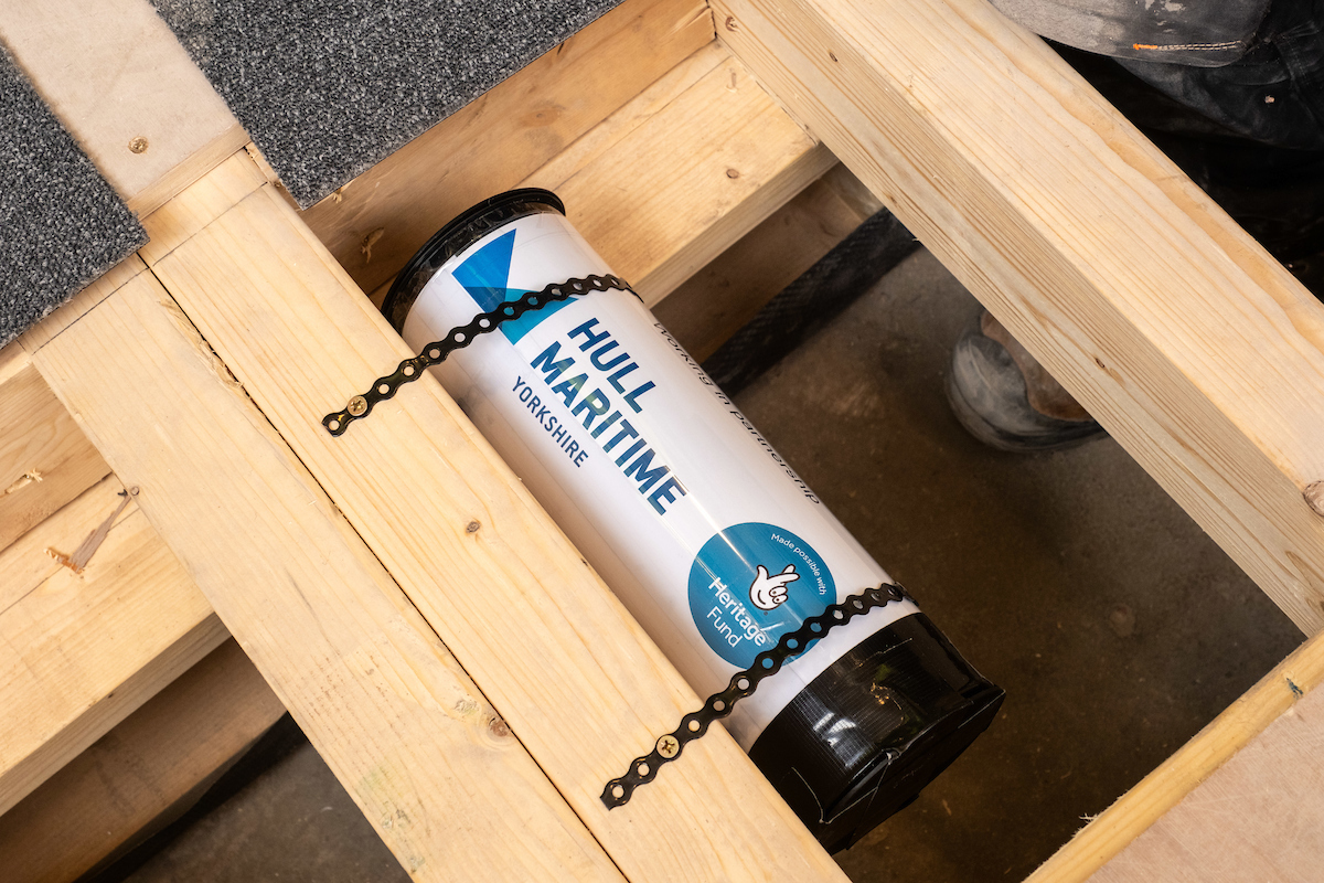 NEWS | Time capsule buried to honour Hull’s Maritime Museum | Maritime ...